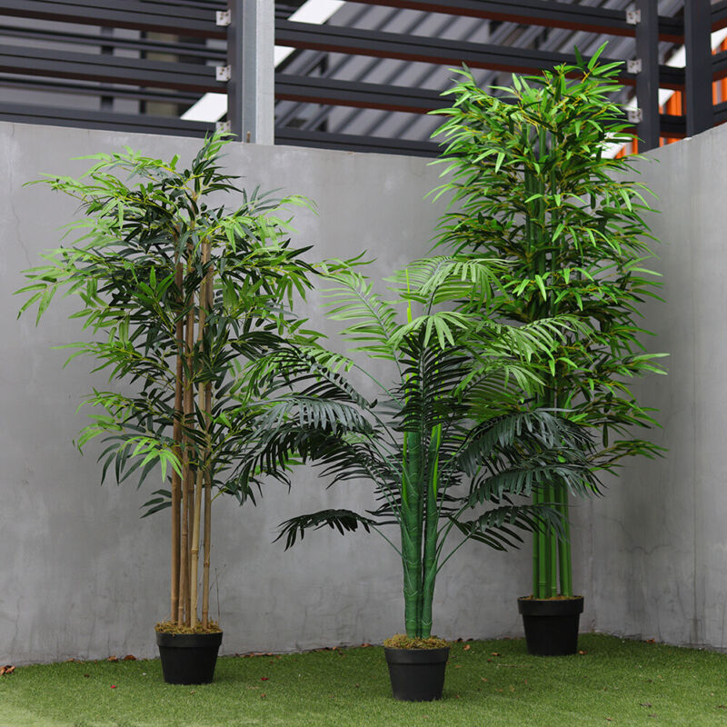 Large artificial outdoor plants store