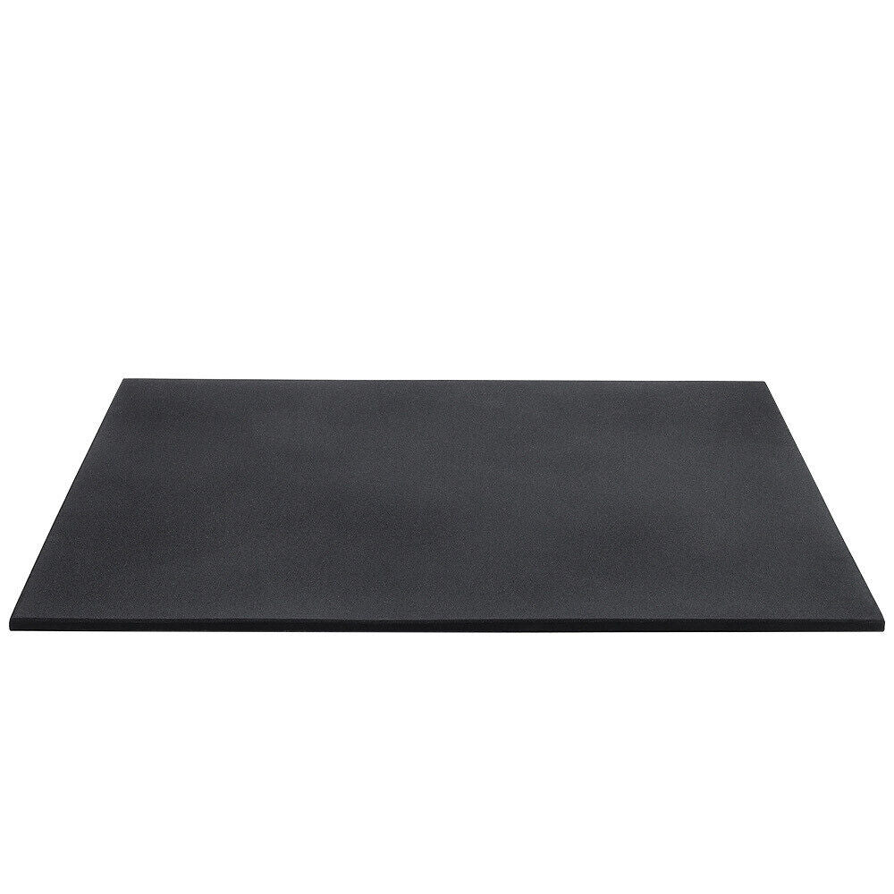 Smooth Rubber Flooring Matting Heavy Duty Mat Garage 10/15/20/30mm Thi ...