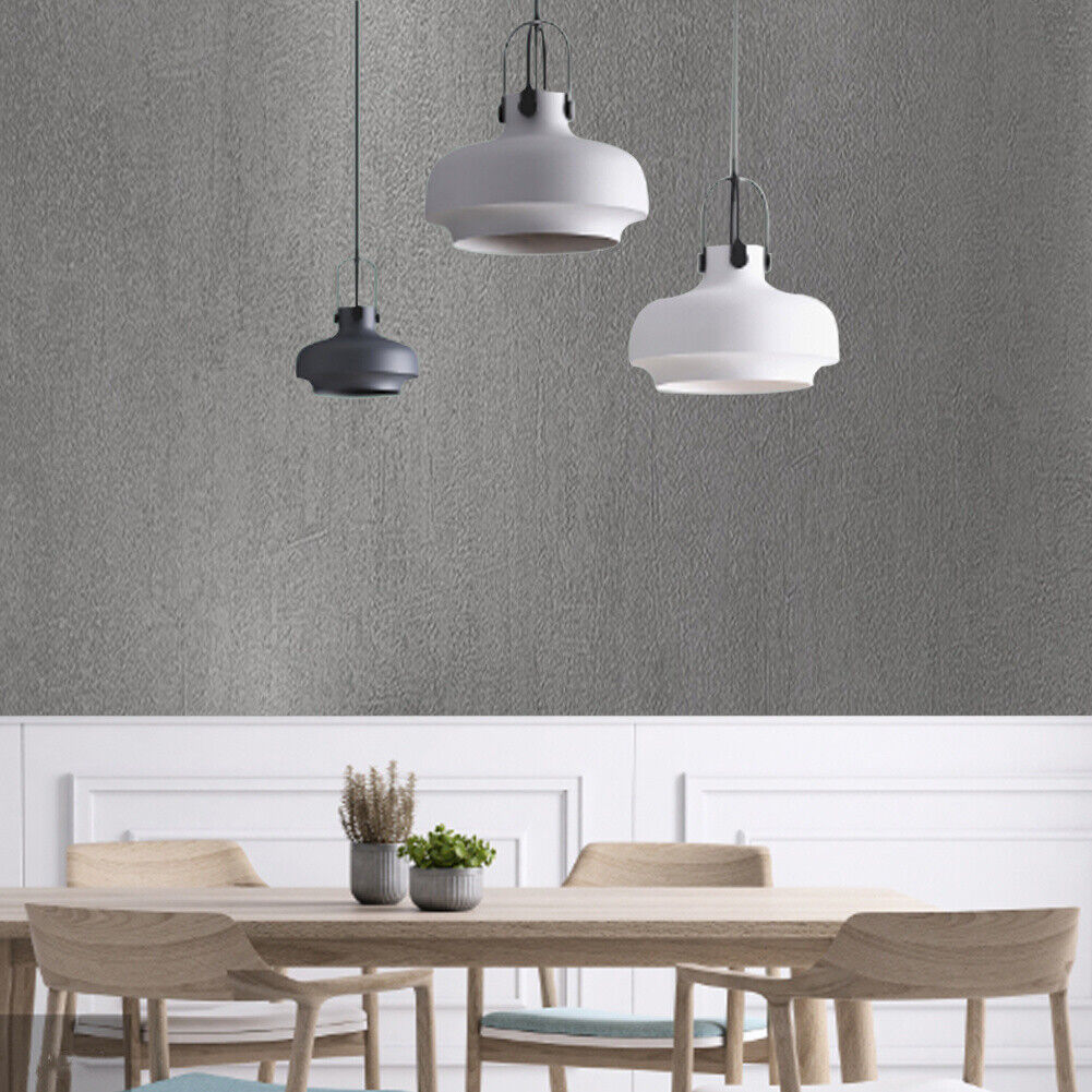 Vintage Industrial Concrete Effect Cement Textured Wallpaper Roll PVC ...
