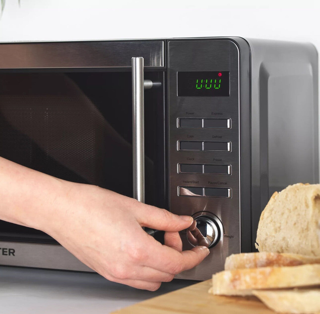 Salter Digital Microwave Instant Start Even Cooking 60 Minute Timer 20 ...