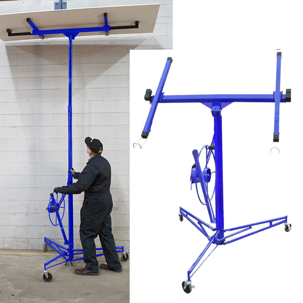 Plasterboard Lifter Drywall Lift Hoist Panel Board Sheet Lifts 11ft Re ...