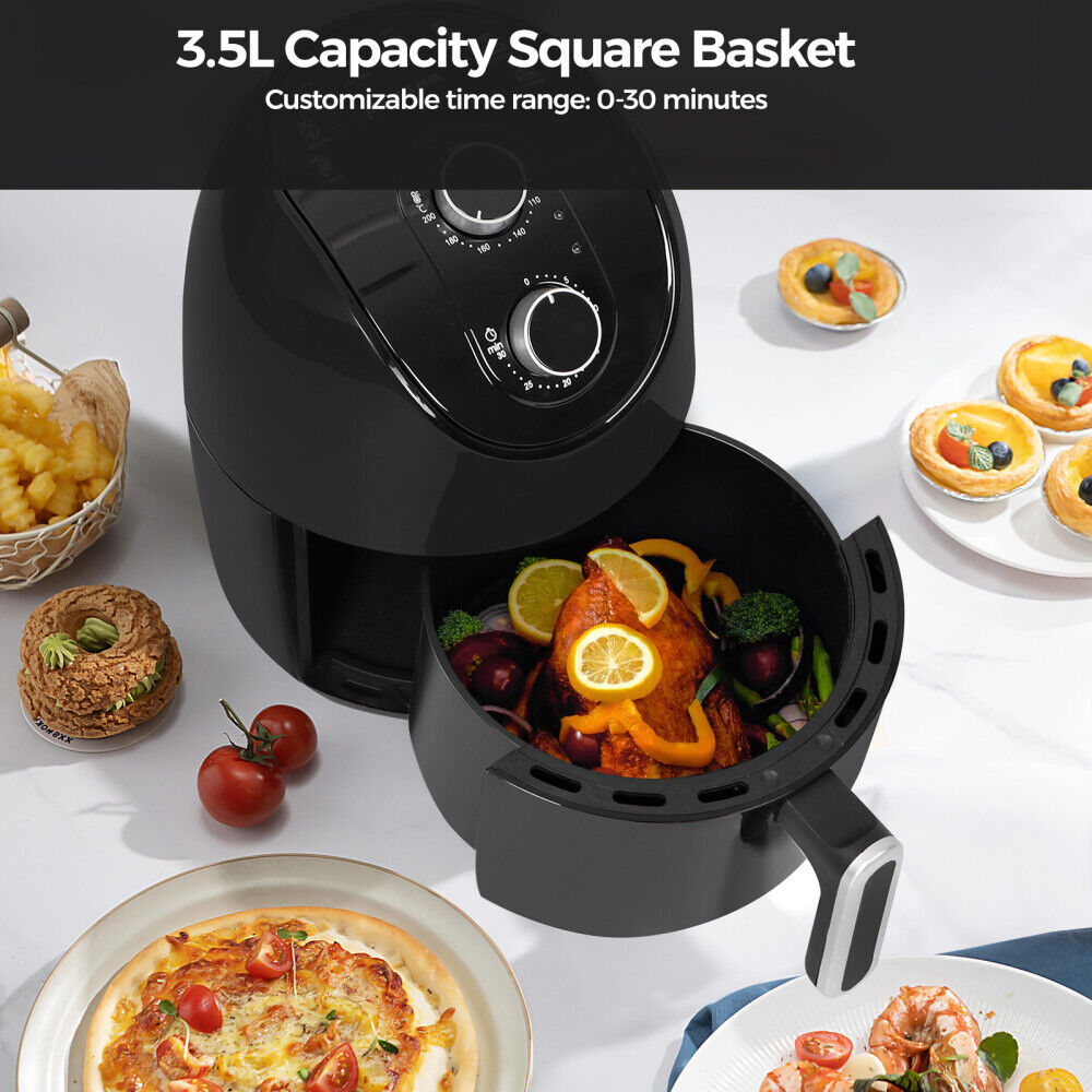 3.5L Air Fryer Oil Free Cooker Toaster Oven Smart Digital Multi Functi ...