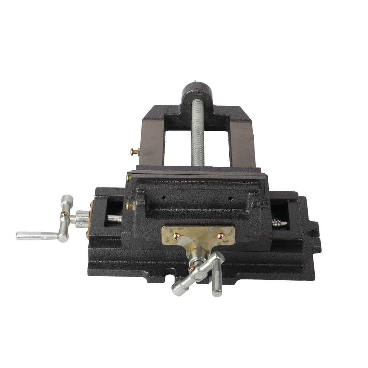 Cross Machine Vise for Pillar Drill Press / Hand Clamp Cast Iron Vice ...