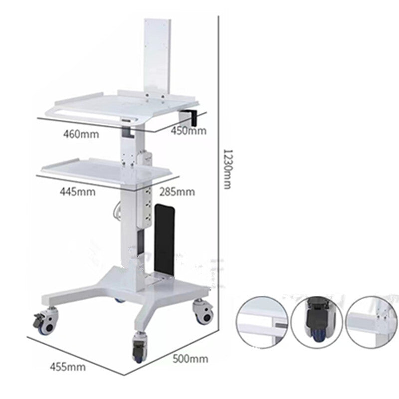 Trolley Cart with Socket Intraoral Scanner Mobile Cart – Quildinc