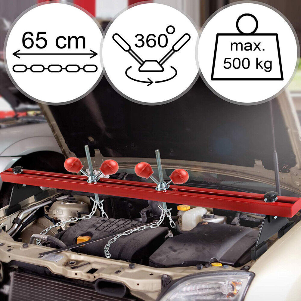 500kg Engine Gearbox Support Double Beam Stand Heavy duty Motor Traver ...