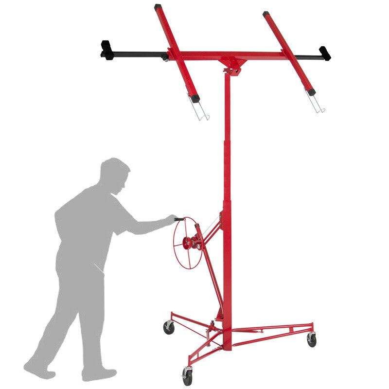 11Ft Plasterboard Crane Drywall Lift Hoist Plaster Board Panel Sheet L ...