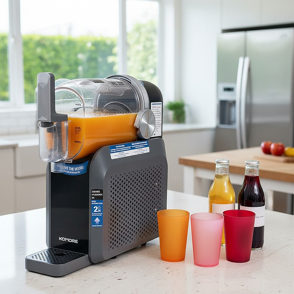1.8L Slushie Maker Rapid Chill Frozen Drink Machine for Home BBQs, Eas ...