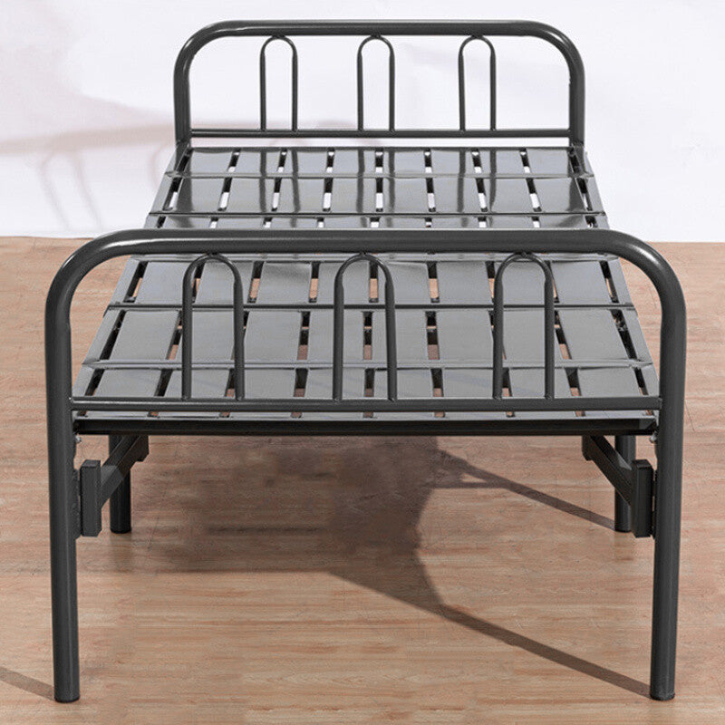 Steel Folding Bed Guest/Student/Hotel/Hospital Office Camping Cot Head ...