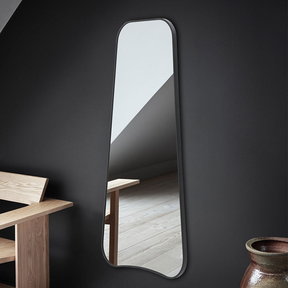 Full Body Length Mirror A Frame with Floor Standing Bracket Wall Mount ...