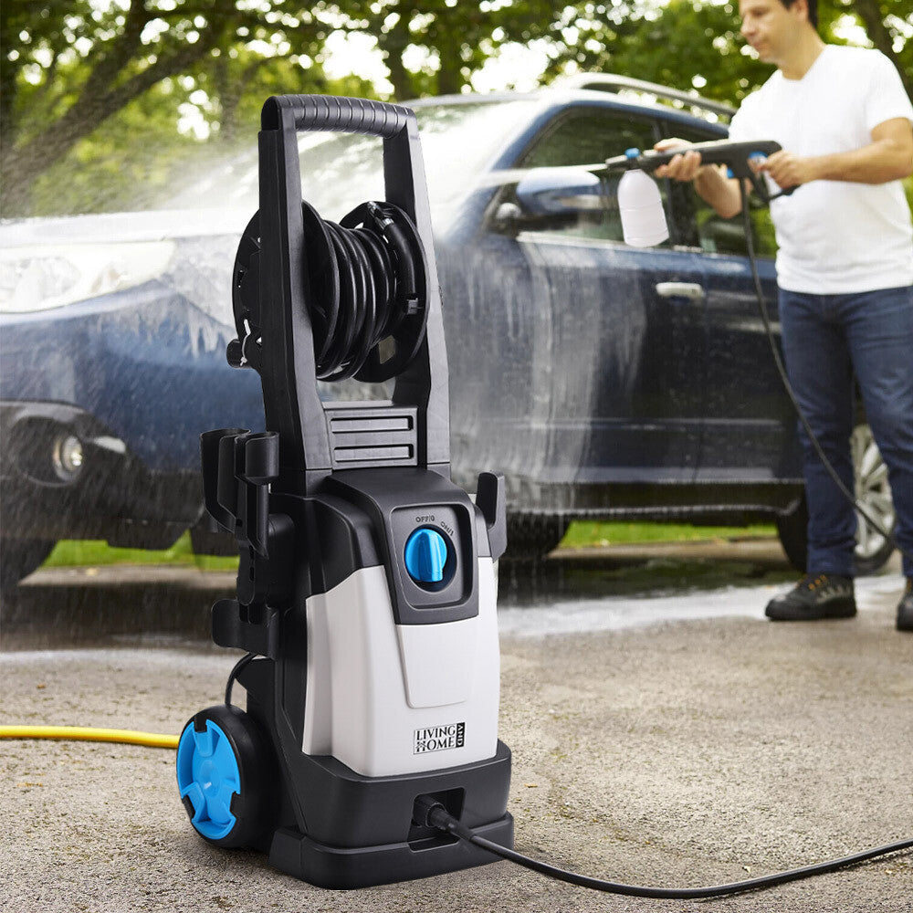 Electric High Pressure Washer 2000 W/150 BAR Water High Power Jet Wash ...