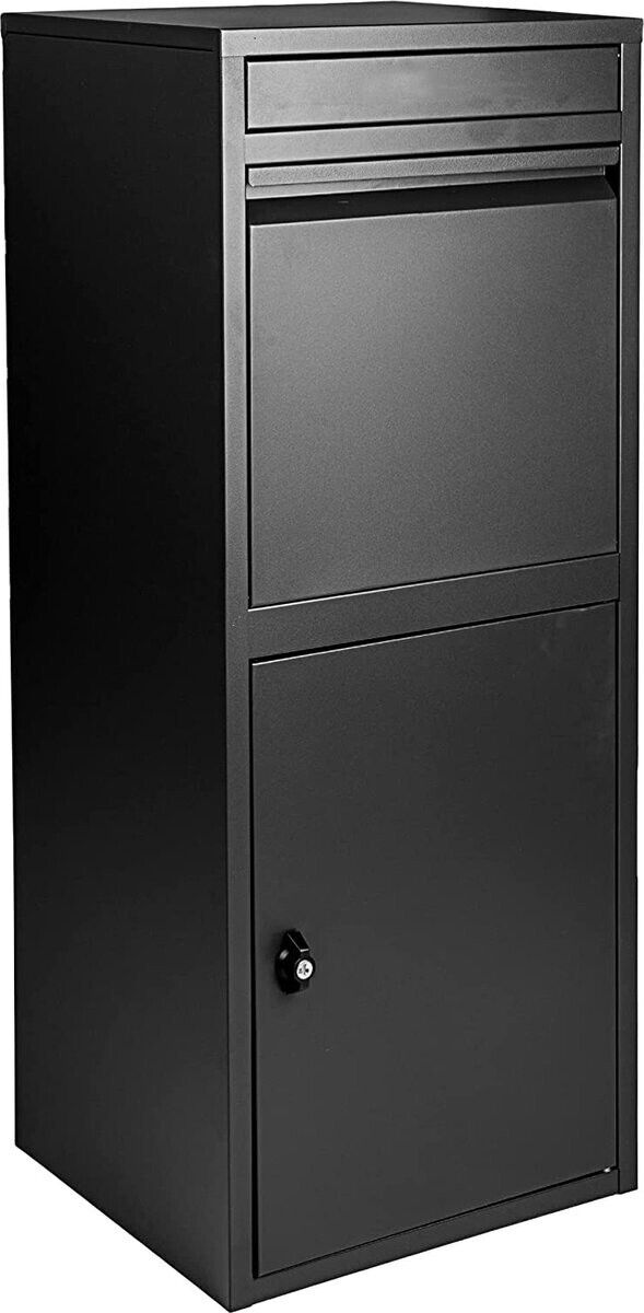 Extra Large Parcel Box Lockable Package Delivery Letter Post Storage D ...