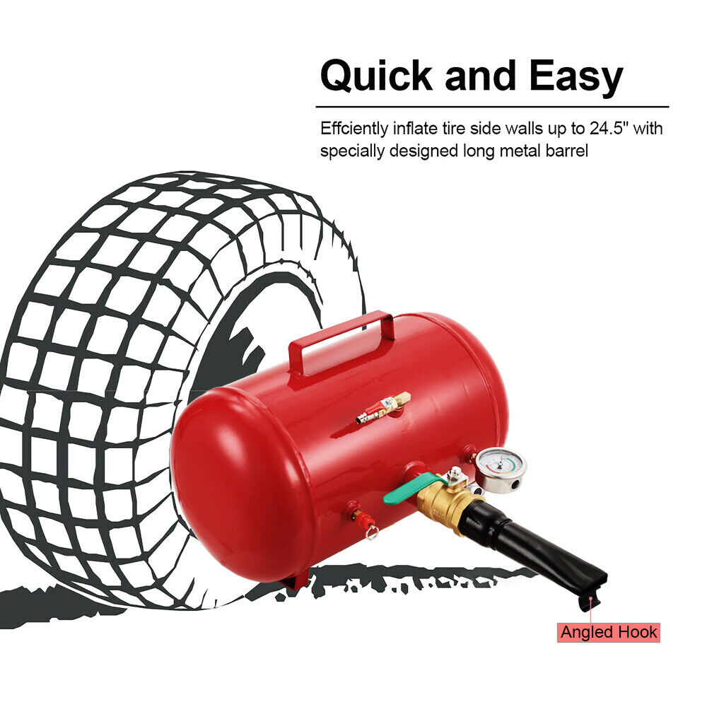 5 Gallon Air Tire Bead Seater Tool Seating Inflator Tyre Bead Blaster ...
