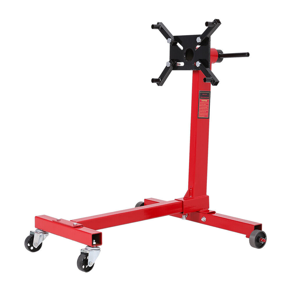 Rotate Engine Gearbox Support Stand 450kg 1000LB Heavy Duty Swivel Tra ...