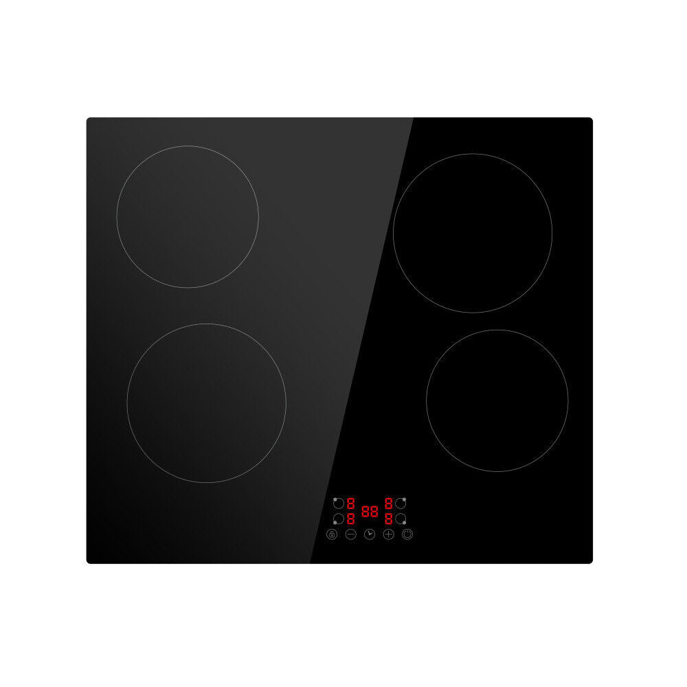 Plug in Induction Hob,4 Zones Electric Hob 59cm,with Touch Control & S ...