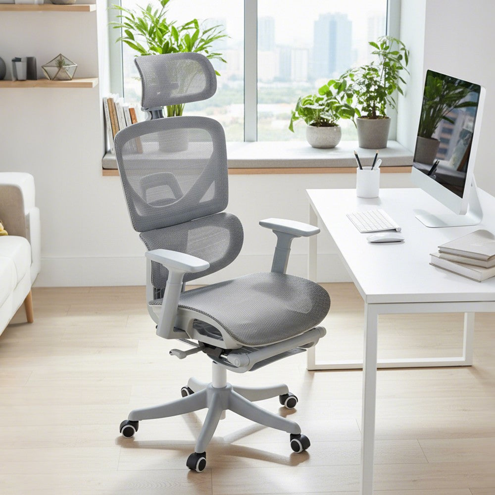 Adjustable Computer Desk Chair Home Office Gaming Chair Recliner with ...