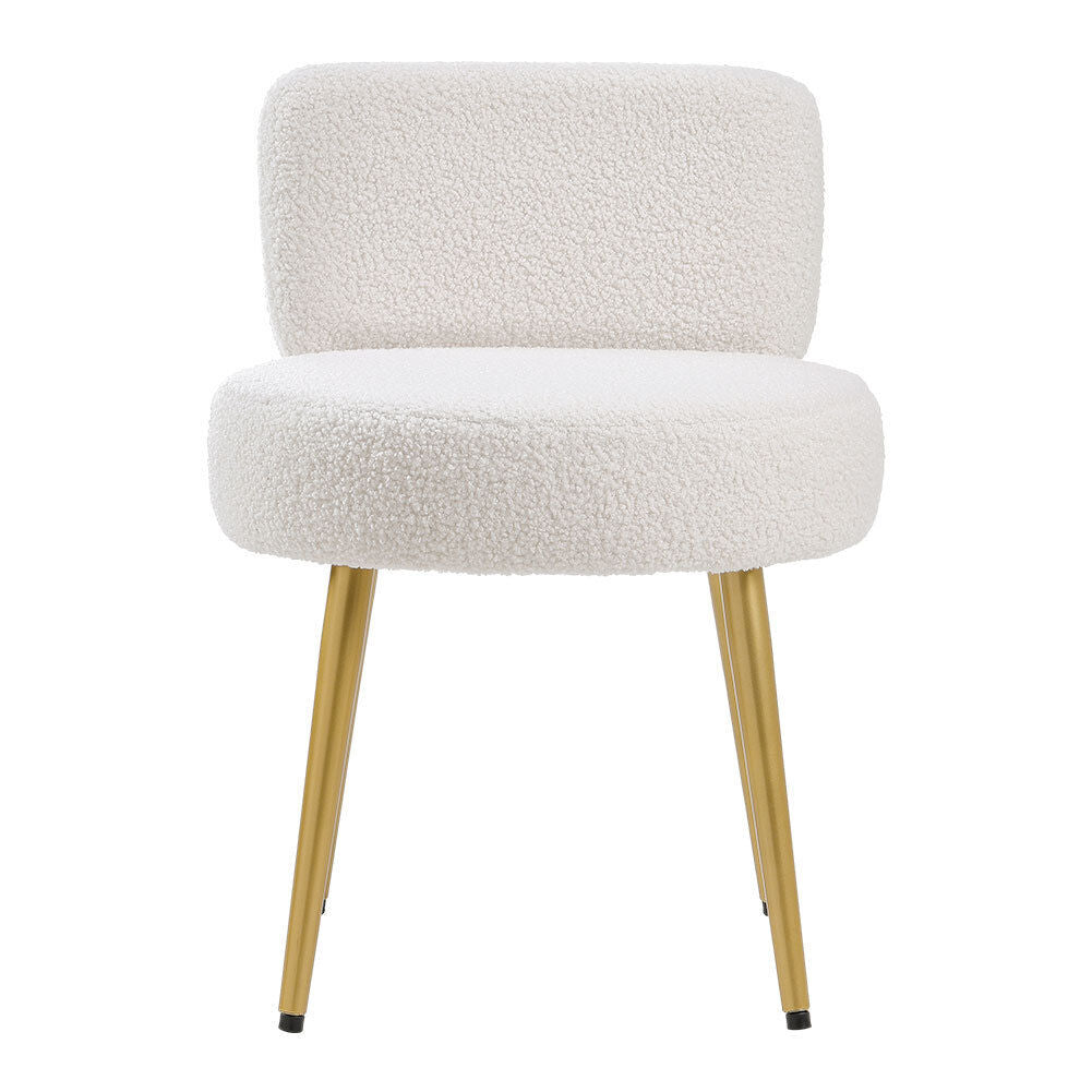 Linen/Fluffy Dressing Table Stool Piano Chair Bedroom Beauty Makeup Va ...