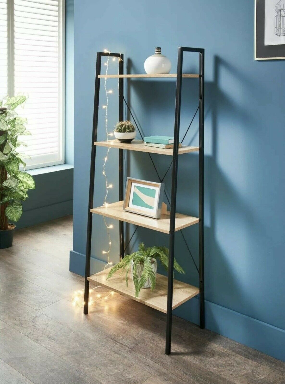 Ladder shelf b&m store