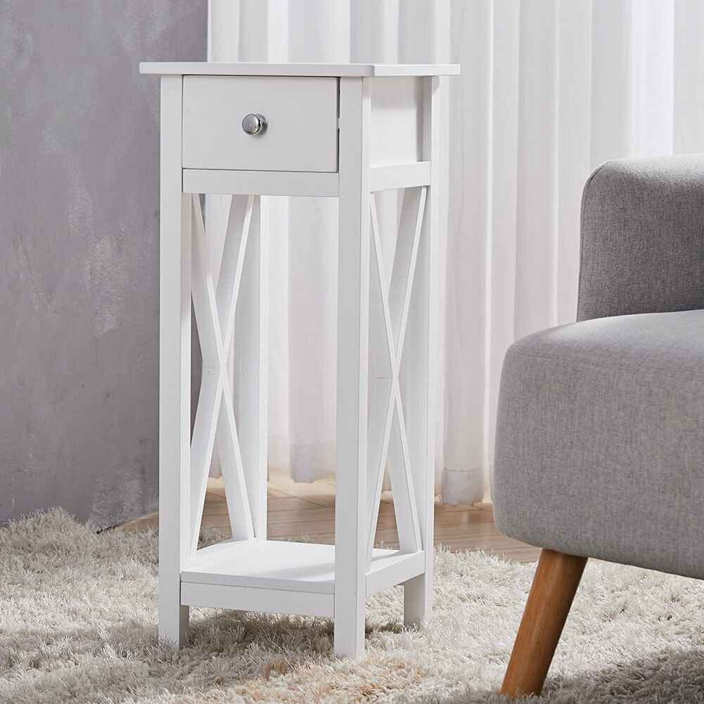 White corner telephone table store