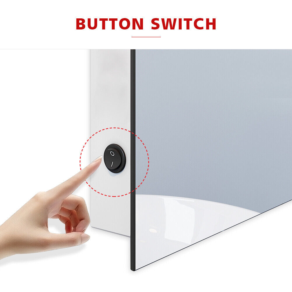 Bathroom Mirror Cabinet With LED Lights Demister/Infrared Sensor/Butto ...