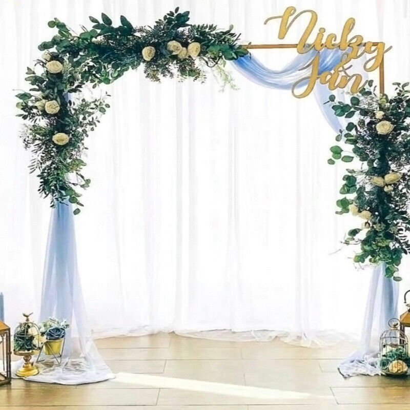 Free Standing Wedding Arch Frame Backdrop Stand Door Background Flower ...