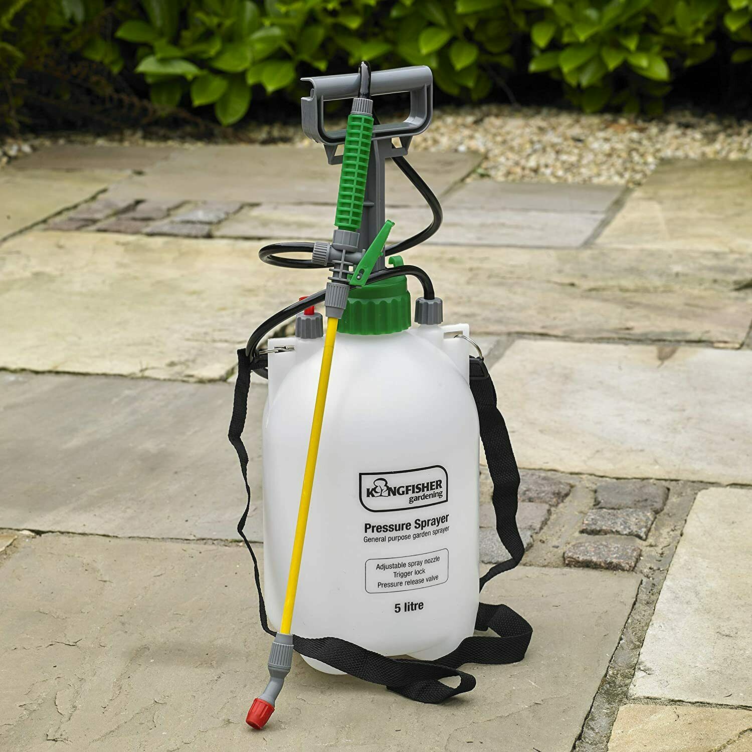 5L 8L Garden Pressure Sprayer Portable Hand Pump Chemical Weed Spr Quildinc