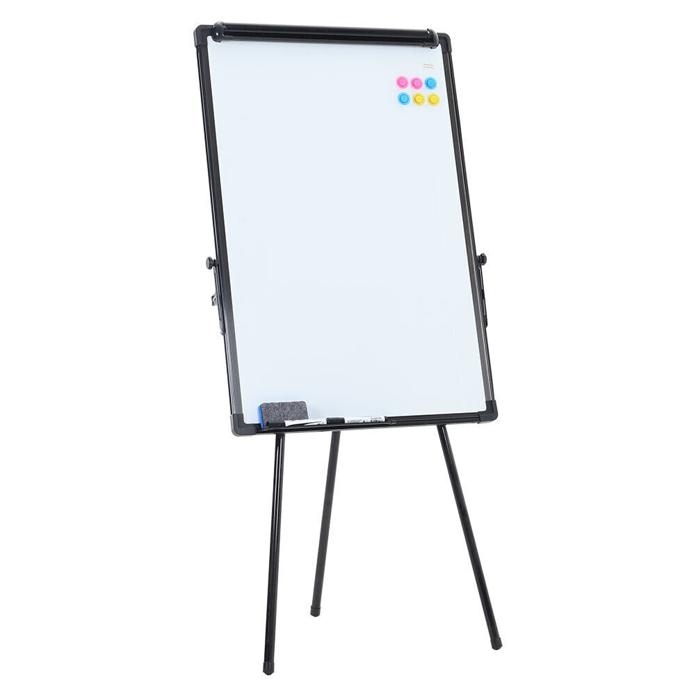 Tripod Whiteboard Magnetic Standing Flip chart Easel Lightweight 24 x ...