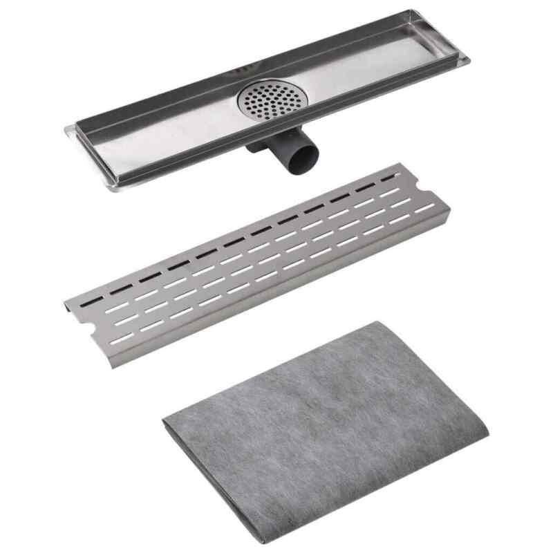 Linear Shower Drain Line Stainless Steel Bathroom Floor Shower Wetroom ...