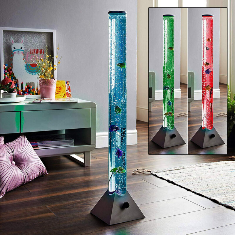 LED Bubble Lamp RGB Colour Changing Novelty Light Tower Sensory Lighti ...